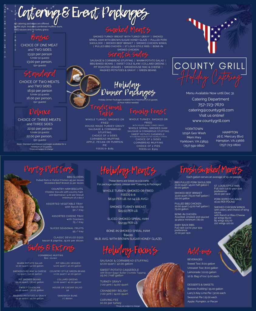 Catering | County Grill